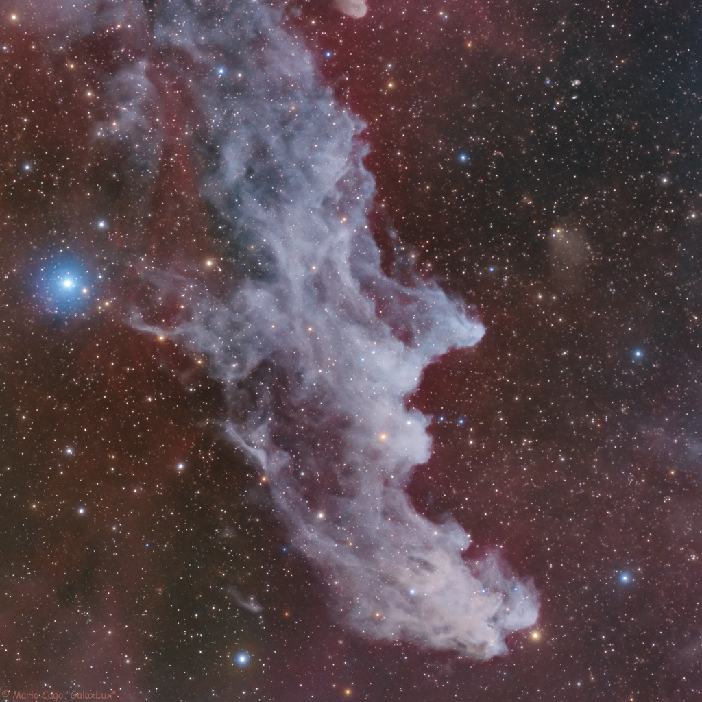 Galax Lux IC2118 Witch Head Nebula